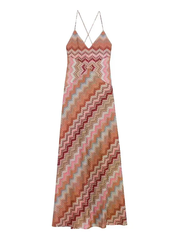 Missoni Sleeveless Maxi Dress - Brown