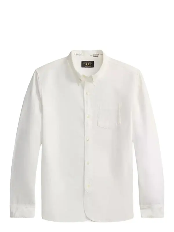 Ralph Lauren Long-sleeve Patch-pocket Shirt - Neutrals