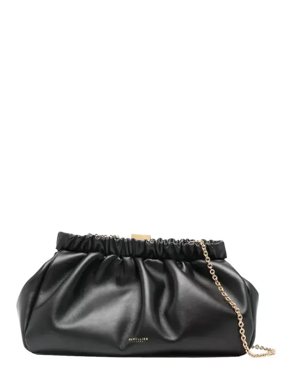 DEMELLIER Miami Chain Clutch Bag - Black