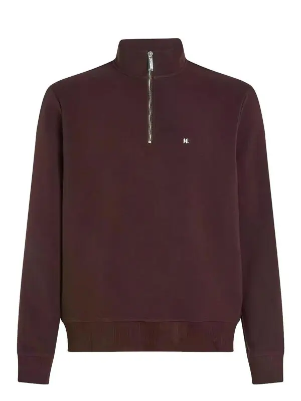 Karl Lagerfeld Zip-fastening Polo Shirt - Brown