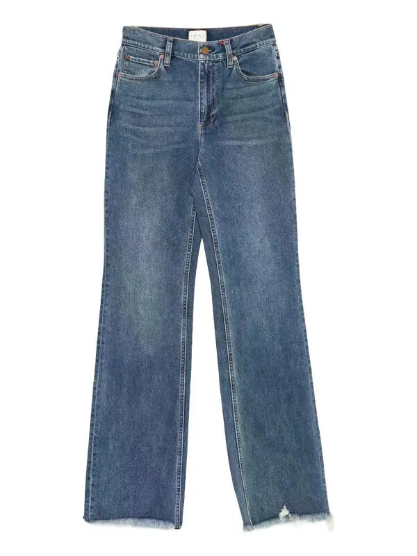 Alice + Olivia Delancey Bootcut Jeans - Blue