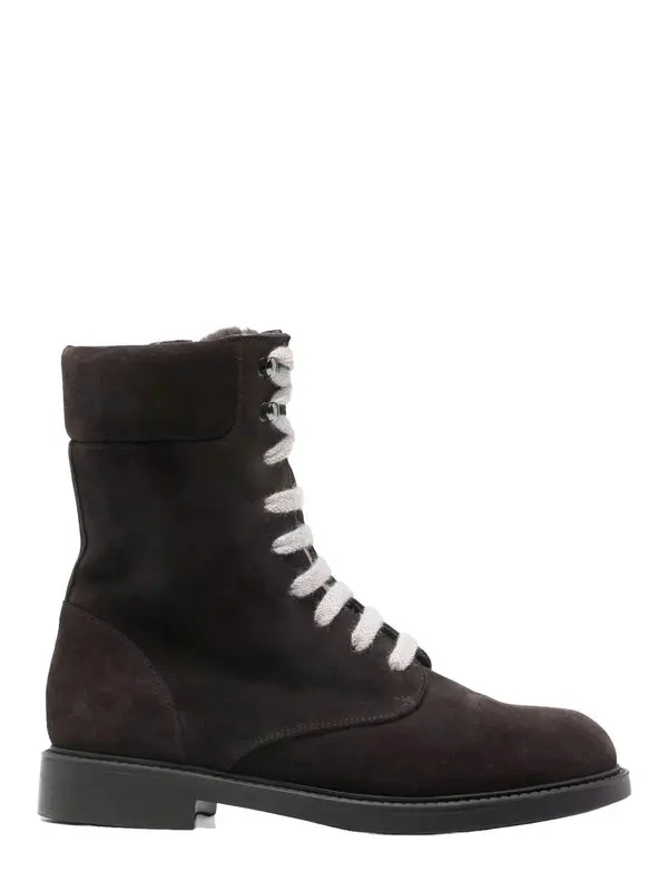 DOUCAL'S Derby Ankle Boots - Brown