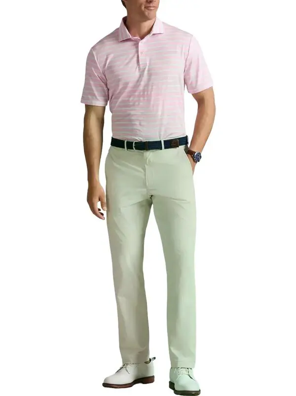 Rlx Ralph Lauren Elastic Waist Performance Trousers - Neutrals
