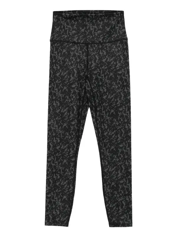 Varley High Rise Printed Leggings - Black