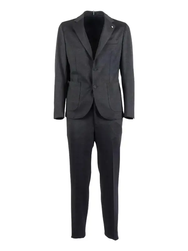 L.B.M. 1911 Buttoned Suit - Grey