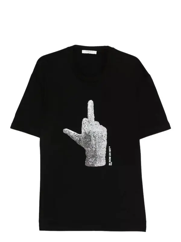 IH NOM UH NIT Diamond Glove Hotfix T-shirt - Black