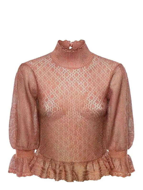 Chloé Long-sleeve Blouse - Pink