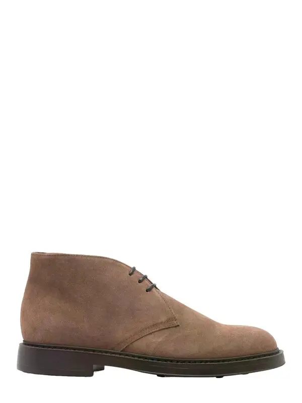 DOUCAL'S Chukka Derby Shoes - Brown