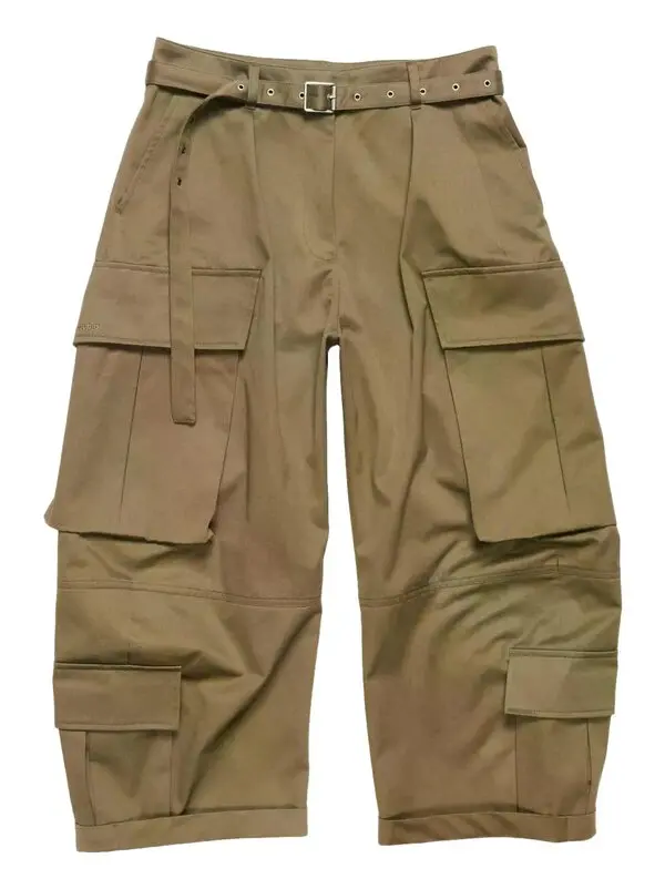 Acne Studios Cargo Belted Trousers - Brown