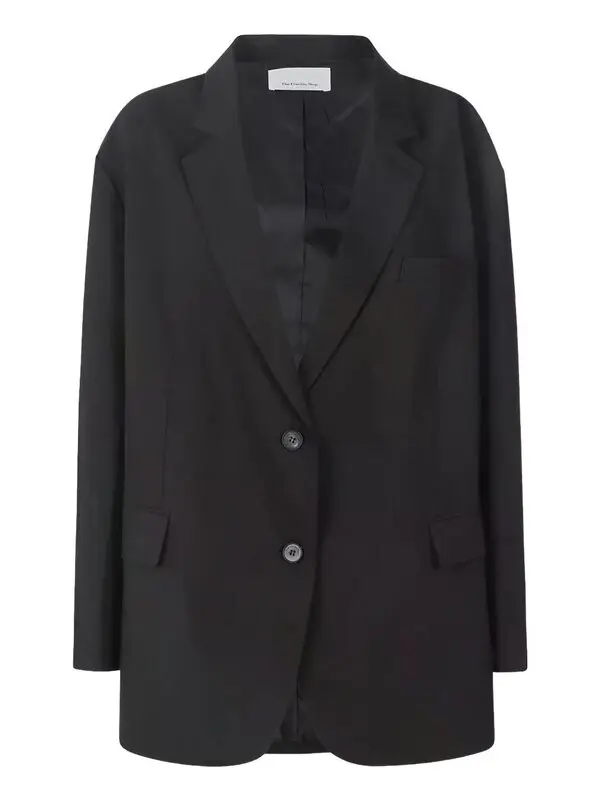 THE FRANKIE SHOP Bea Button-fastening Blazer - Black