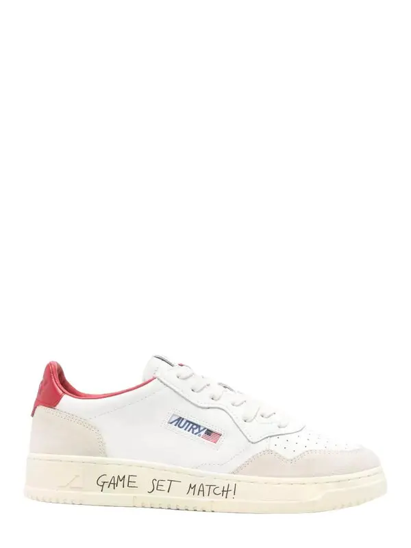 AUTRY Medalist Low Top Trainers - White