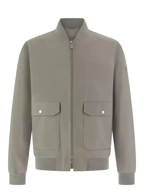 Boggi Milano Technical Bomber Jacket - Grey