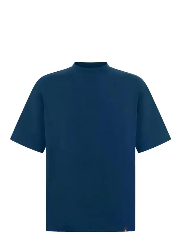 Boggi Milano Detail Appliqué T-shirt - Blue