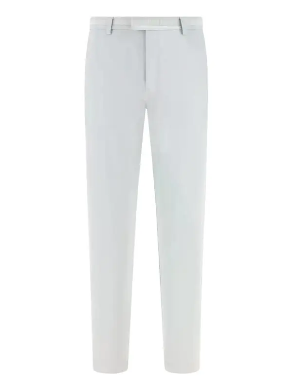 Boggi Milano Zip-pocket Stretch Trousers - Grey