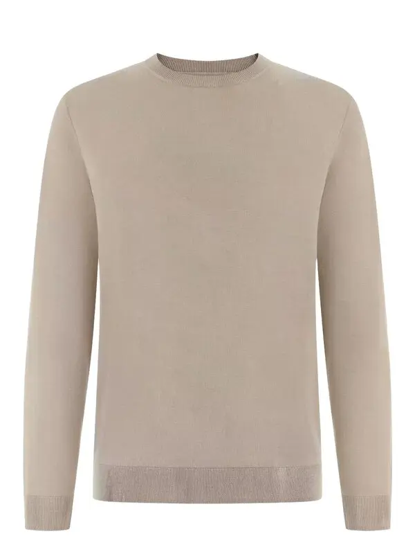 Boggi Milano Crew Neck Knitwear - Neutrals