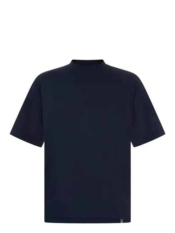Boggi Milano Detail Appliqué T-shirt - Blue