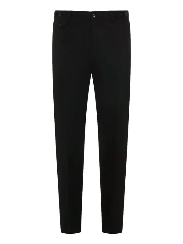 Dolce & Gabbana Buttoned Trousers - Black