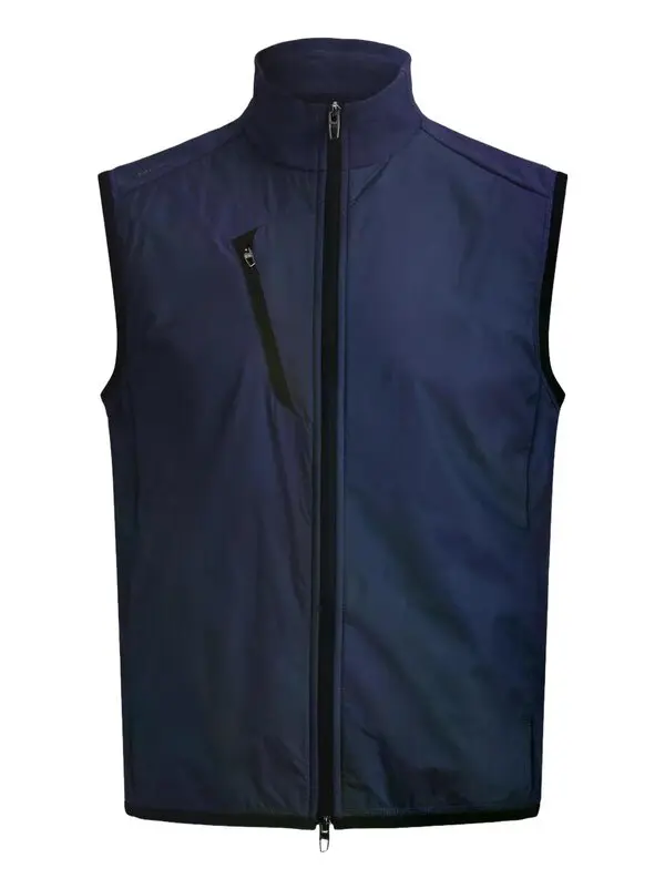 Rlx Ralph Lauren Mock-neck Gilet - Blue