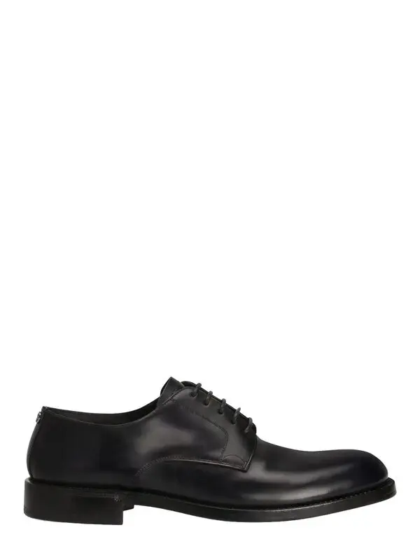Dolce & Gabbana Brushed Derby Shoes - Blue