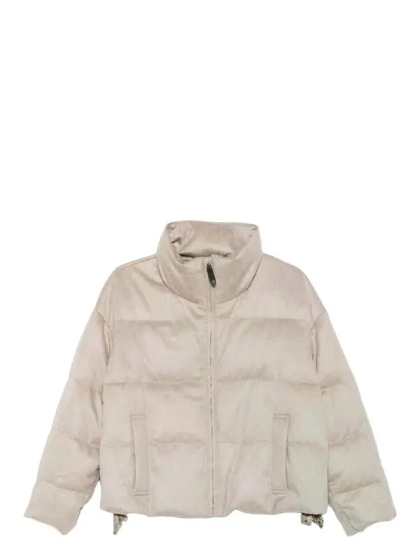 Max Mara Quilted Padded Jacket - Neutrals