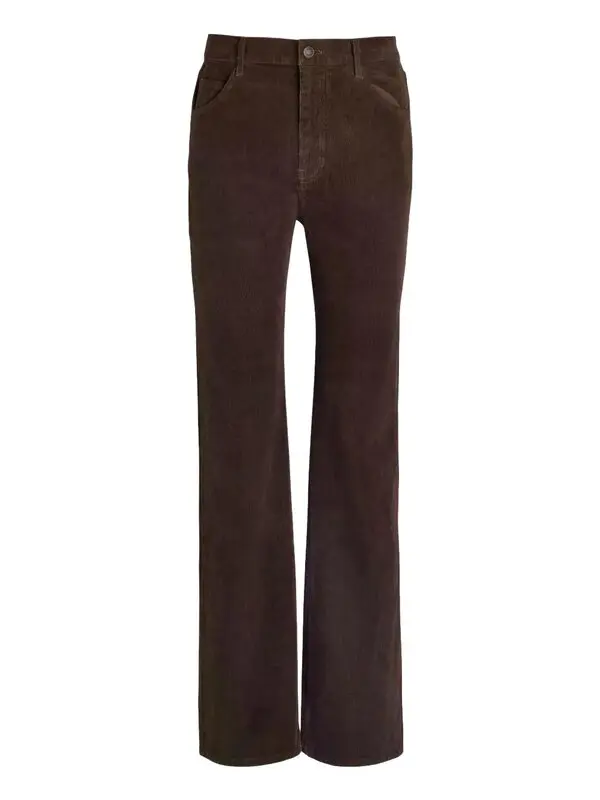 NILI LOTAN Joan Corduroy Trousers - Brown