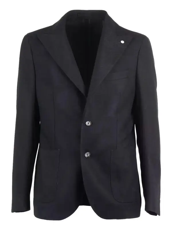 L.B.M. 1911 Buttoned Jacket - Black