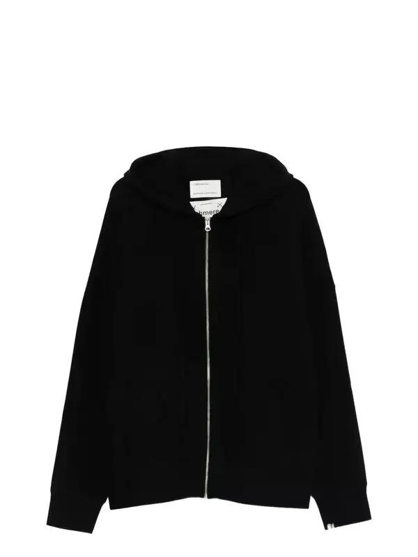 EXTREME CASHMERE X Zip-up Hoodie - Black