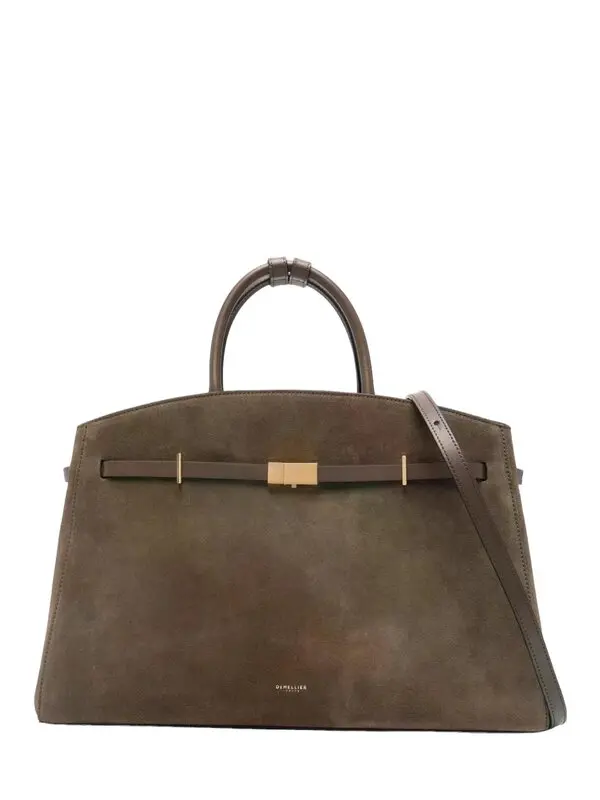 DEMELLIER Hudson Top-handle Tote Bag - Brown