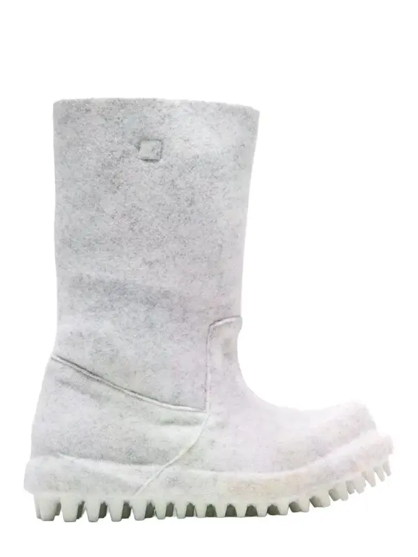 424 Miner Biker Boots - Grey