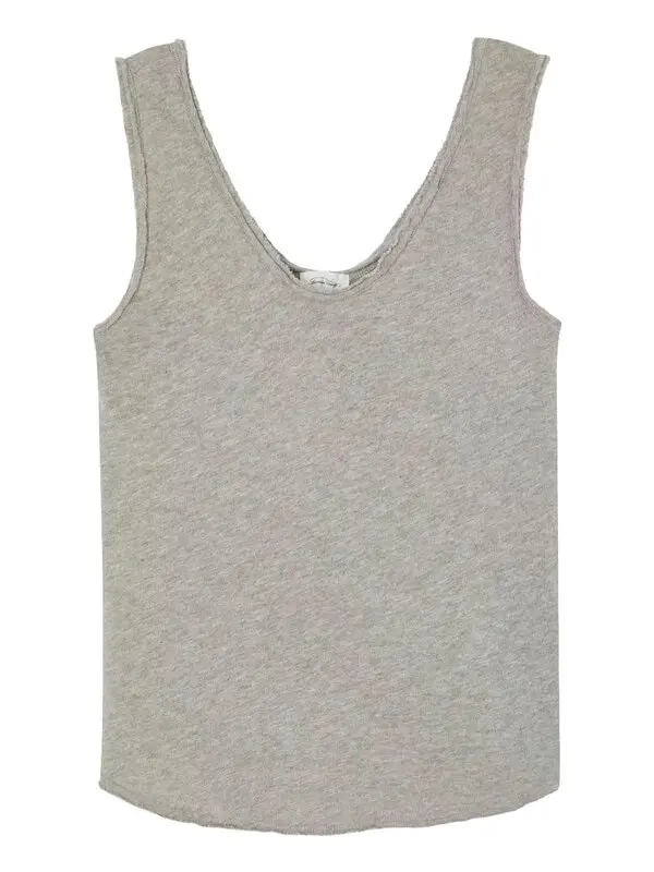 American Vintage Sonoma Scoop-neck Tank Top - Grey