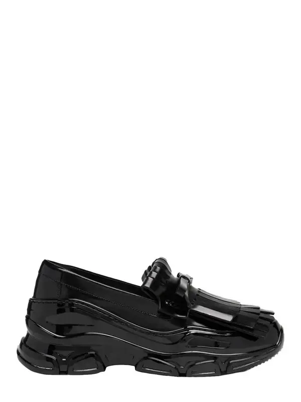 Simone Rocha Fringe Loafers - Black