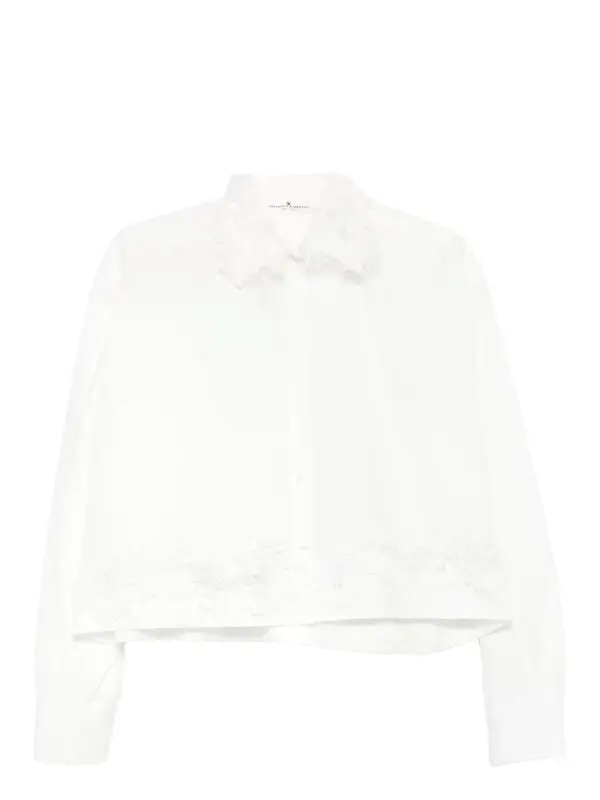 Ermanno Scervino Lace-detail Shirt - White
