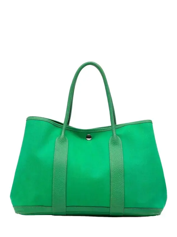 Hermès 2014 Garden Party 36 Tote Bag - Green