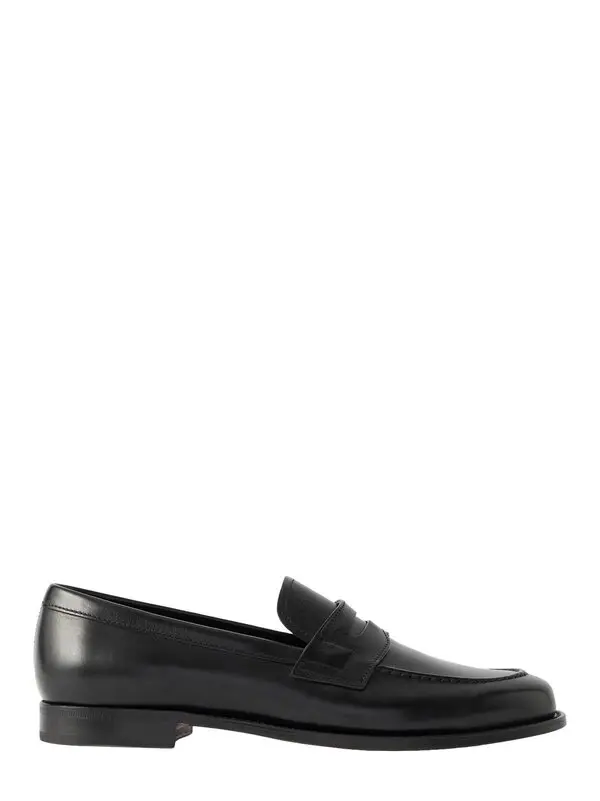 Church's Heswall Leather Loafers - Black