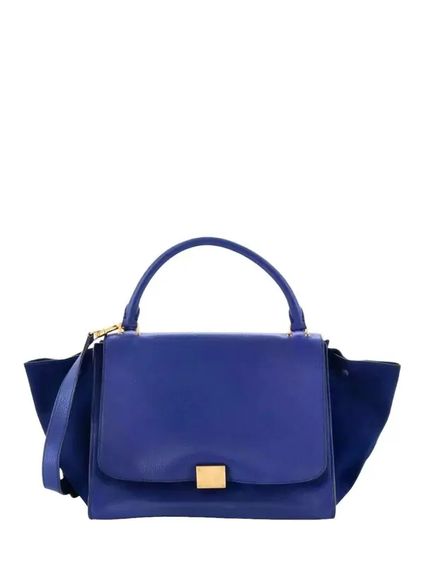 Celine Trapeze Small Satchel - Blue