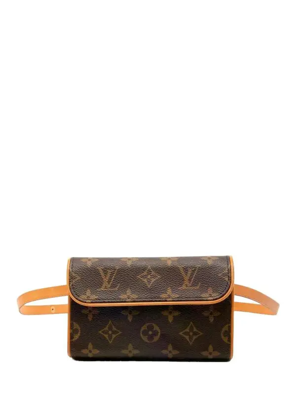 LOUIS VUITTON 2004 Pochette Florentine Belt Bag - Brown
