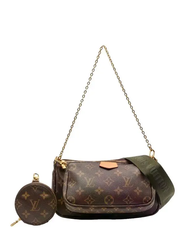 LOUIS VUITTON 2020 Monogram Multi Pochette Accessoires Satchel - Brown