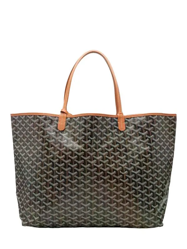Goyard 2022 Saint Louis Gm Tote Bag - Black