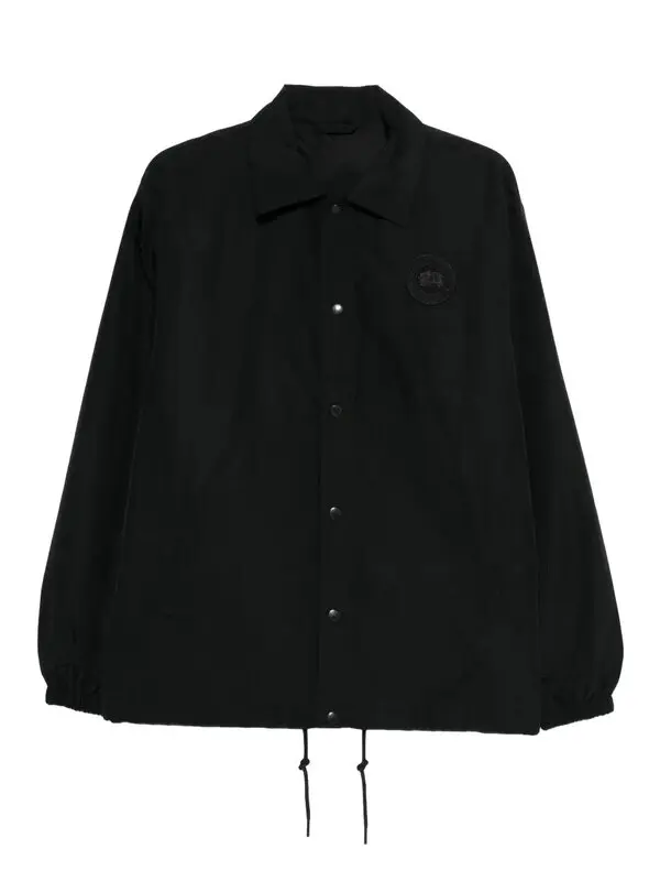 Canada Goose Logo-patch Jacket - Black