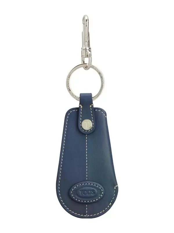 TOD'S Logo Keyring - Blue