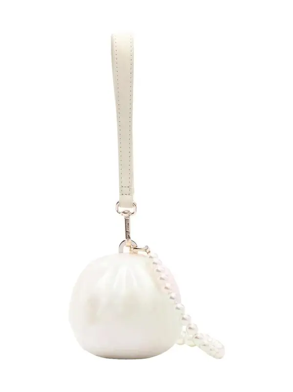 Simone Rocha Pearl Crossbody Bag - White