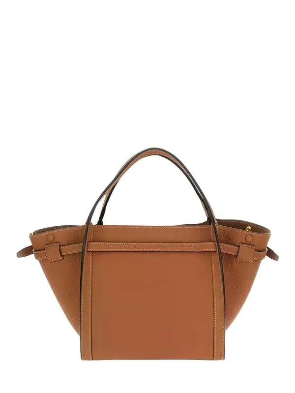 TOD'S Leather Tote Bag - Brown