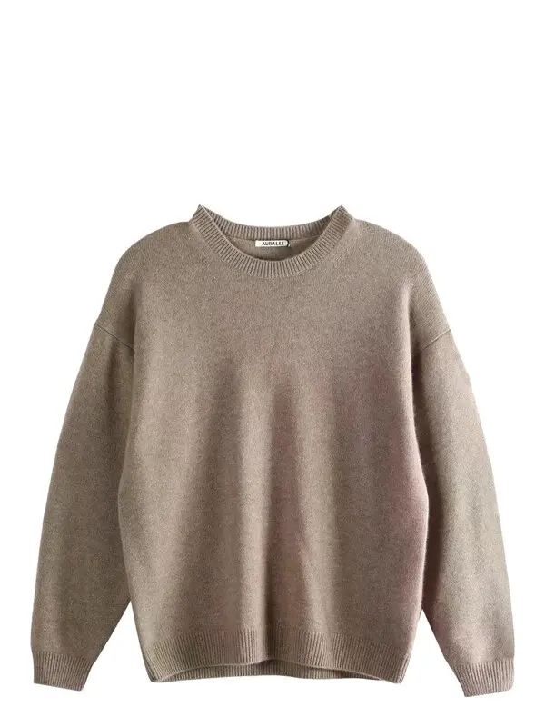Auralee Ribbed Knitwear - Neutrals