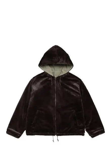 StÜssy Reversible Hooded Jacket - Brown