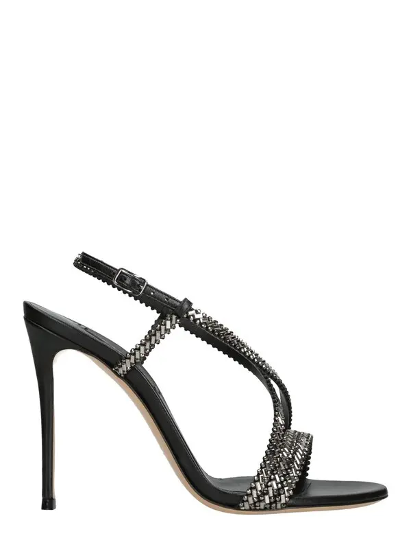 Casadei Julia Josephine 110 Heeled Sandals - Black