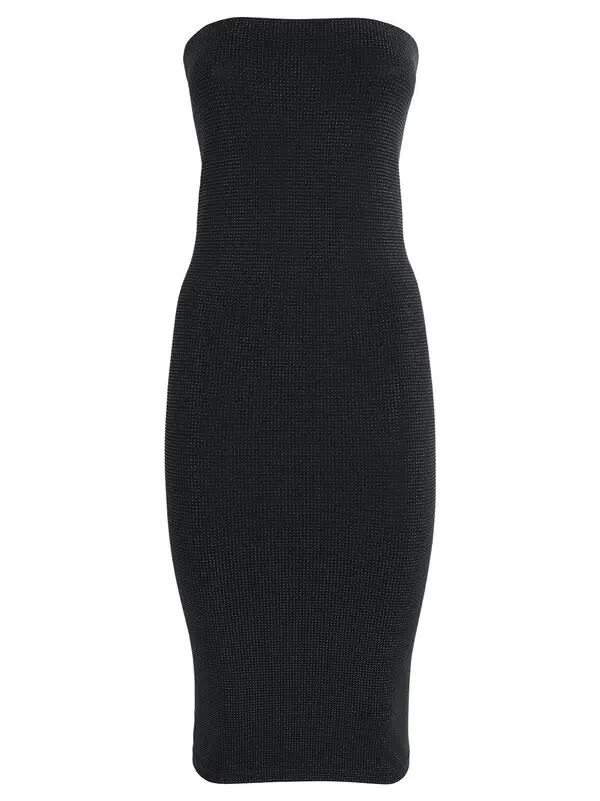 Wolford Embellished Liquid Fatal Strapless Dress - Black