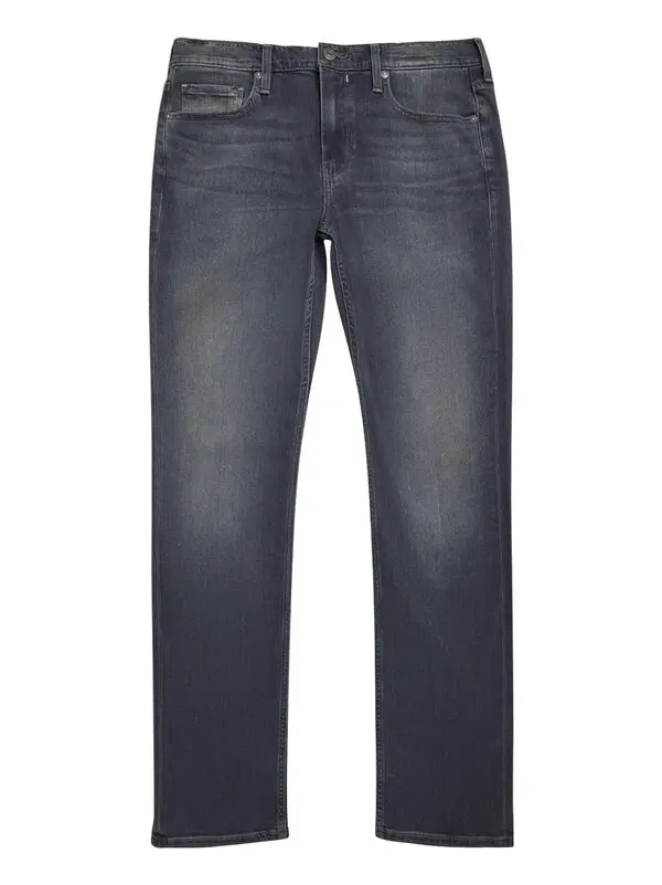 Paige Normandie Straight Leg Jeans - Grey