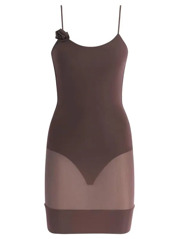 MAYGEL CORONEL Jacinto Mini Dress - Brown