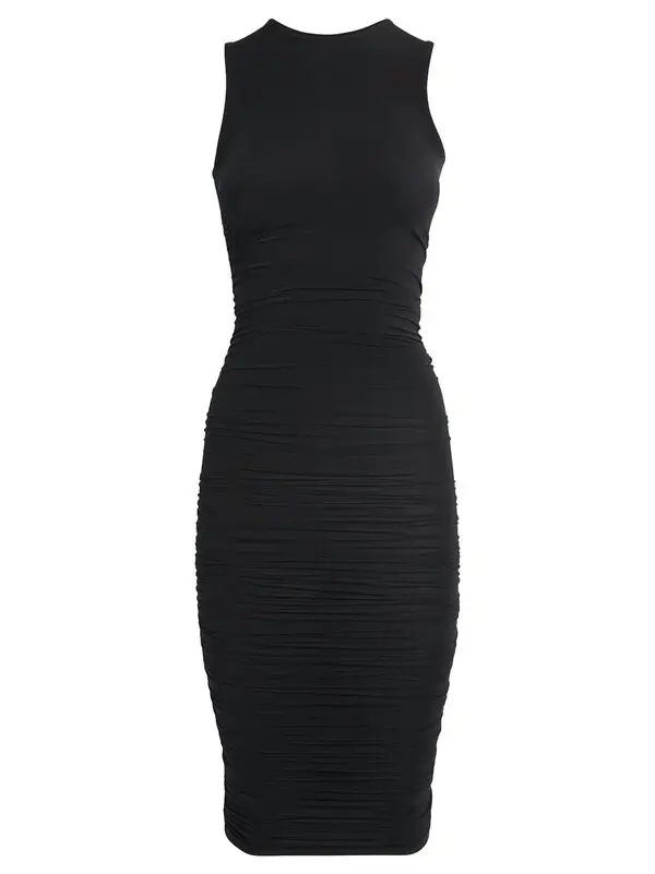Wolford Sheer Midi Dress - Black