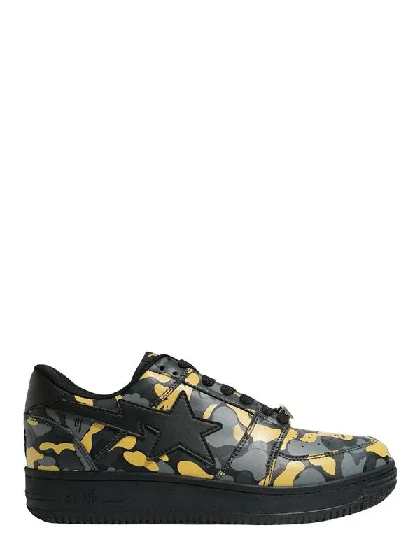 BAPE Sta M2 Madison Avenue Camoin Sneakers - Black/gold
